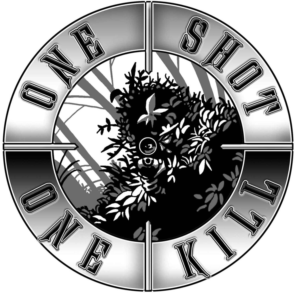 Sniper One Shot One Kill Navy Veteran 3-18 Inch Custom Decal Sticker